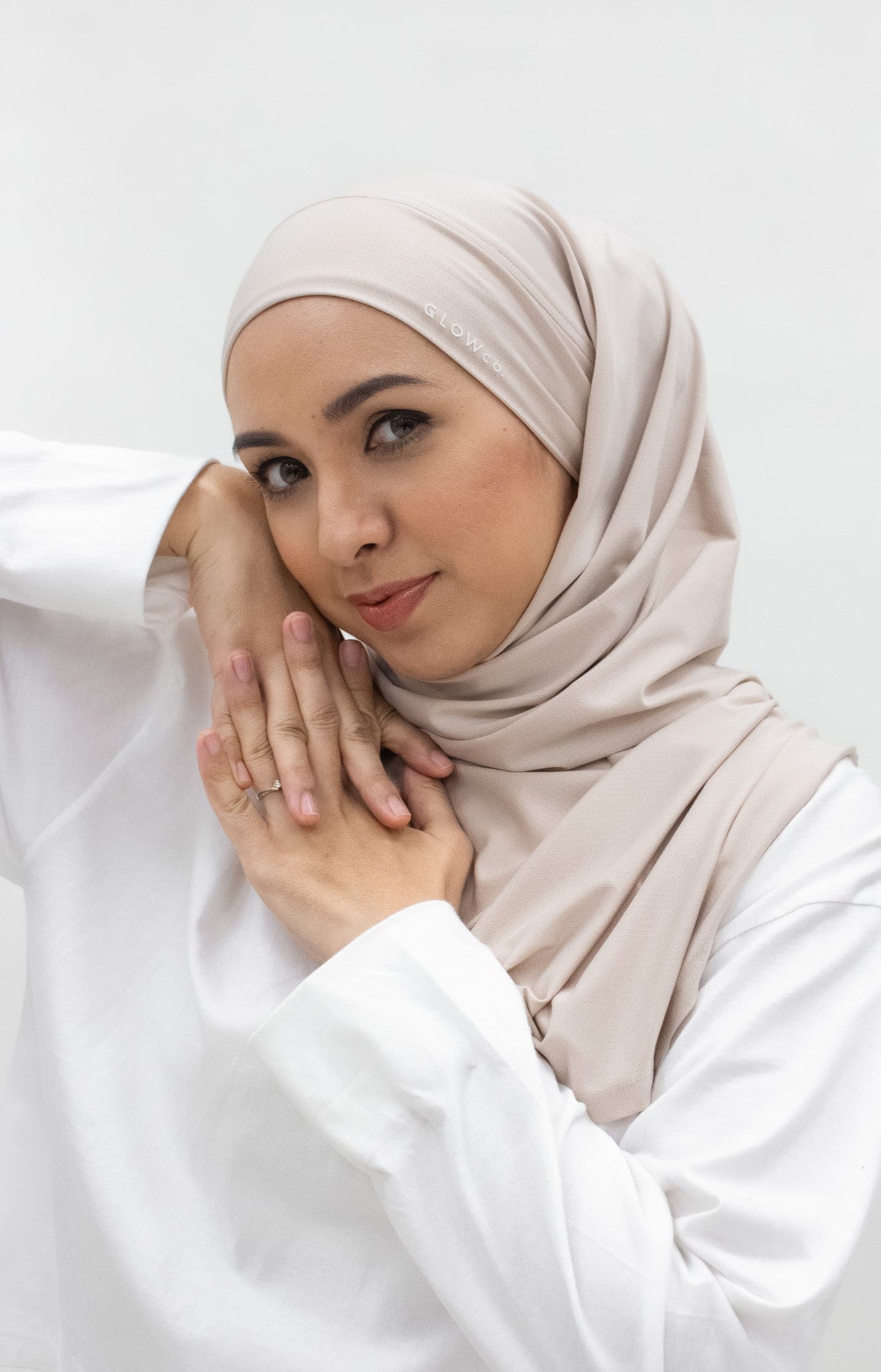 Tie Back MAXI Shawl in Barely Blush – GLOWco